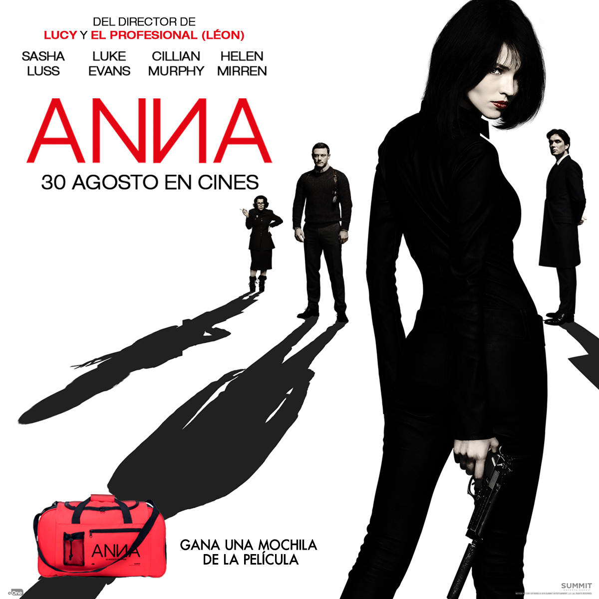 Sorteamos regalos de la nueva película de Luc Besson, ANNA - Moobys